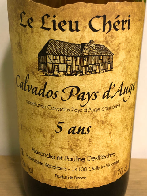 Calvados AOC Pays d'Auge 5 ans – Ô TERROIRS